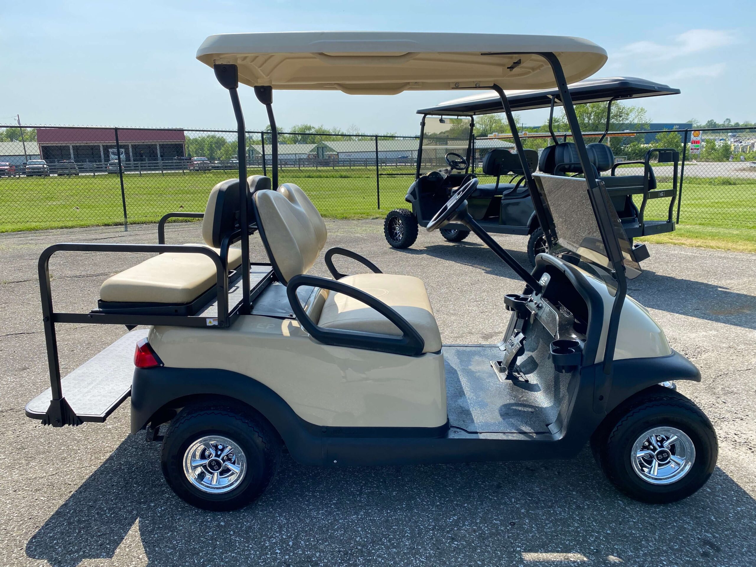 2014 Club Car Precedent Electric 4P | Beige - SS Carts
