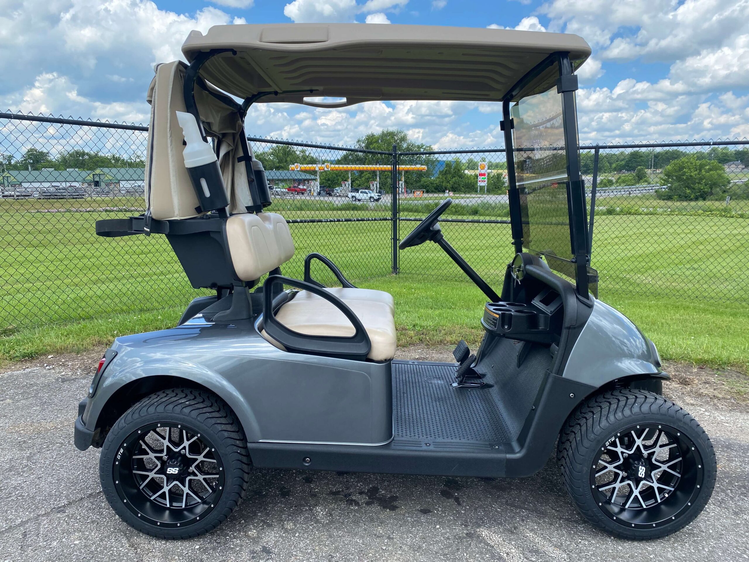 2018 E-Z GO RXV Electric 2P | Grey - SS Carts
