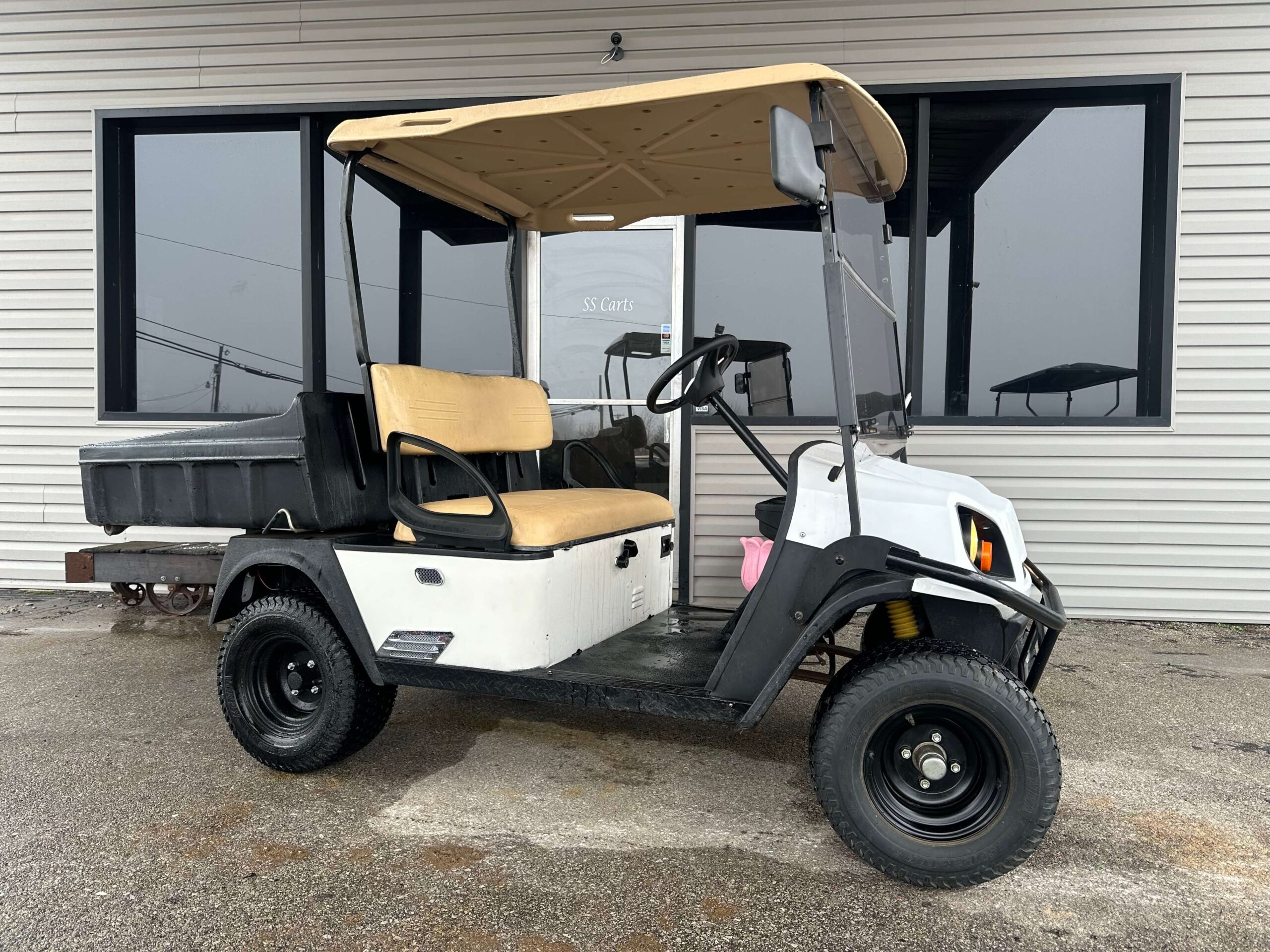 2012 E-Z GO Terrain 250 2P | White - SS Carts